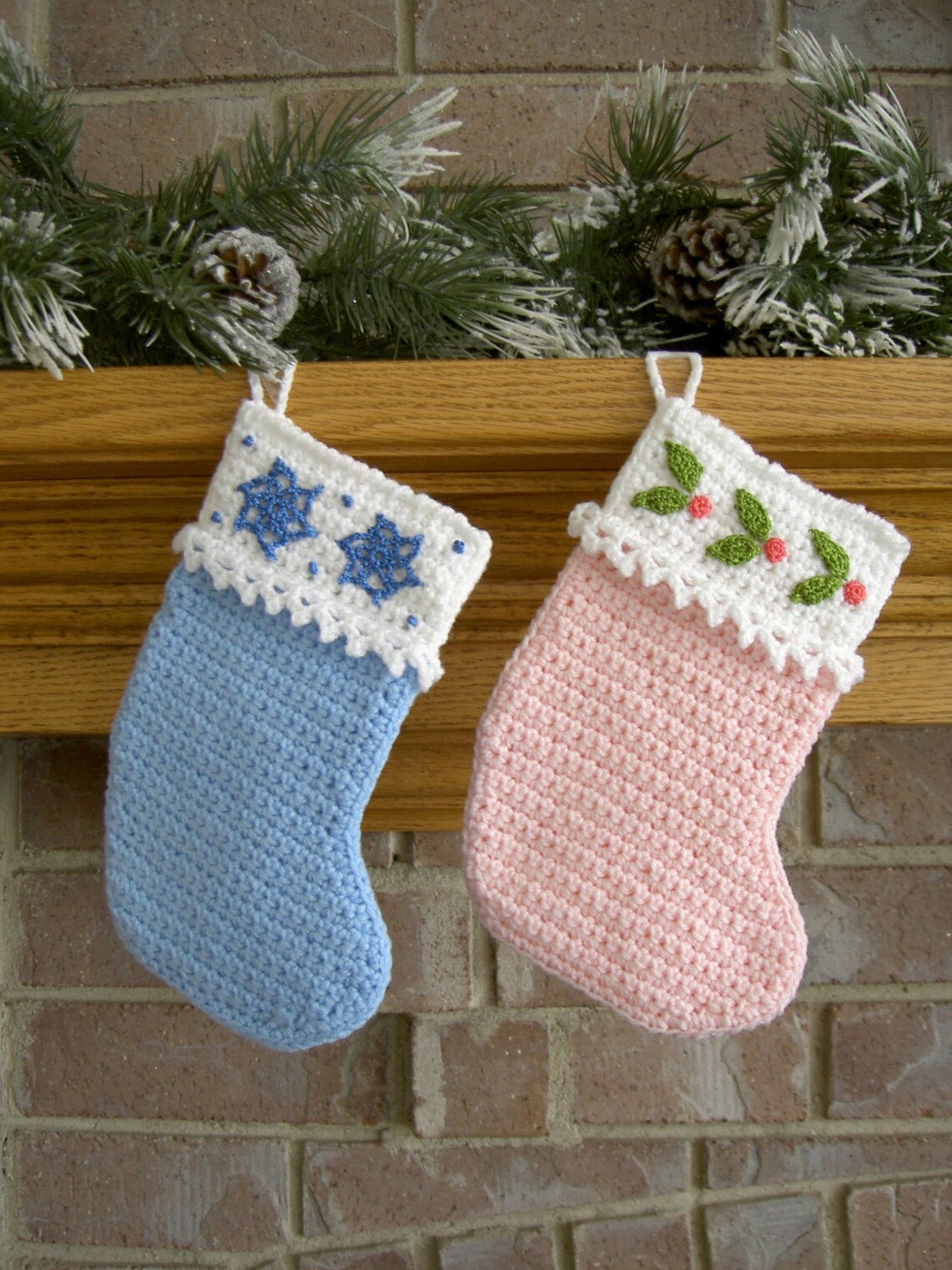 Baby’s First Christmas Stocking PDF Crochet Pattern - Etsy