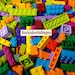 100 Bulk Basic Lego Pieces: Bricks Blocks Plates W/ Bright Colors ...