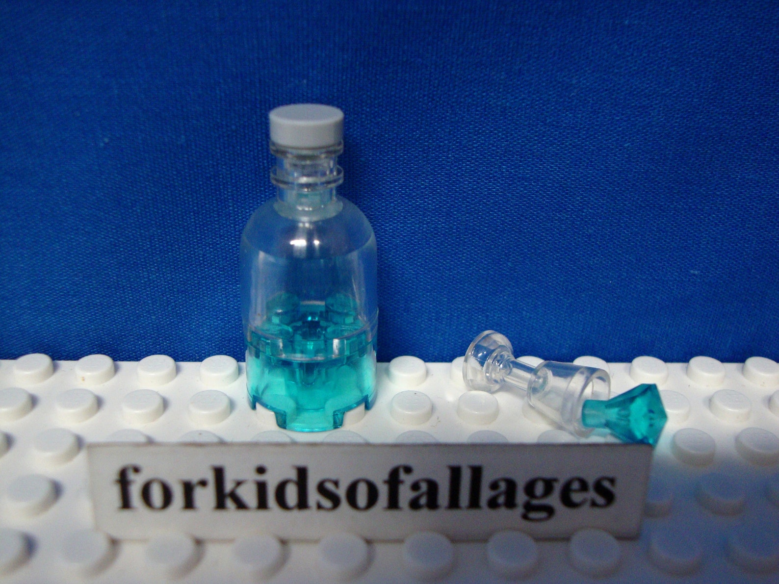 Lego Pieces: Water Bottle & Glass Minifigure Accessories Lot | Etsy