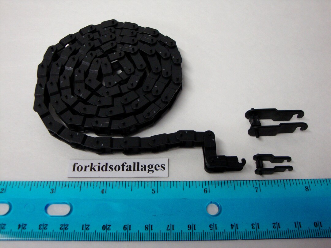 Micro K'nex Chain Link Lot, 3 Ft Roller Coaster Mini Size Replacement ...