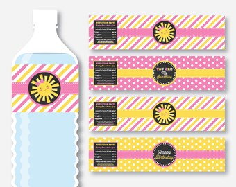 Sunshine label tag | Etsy