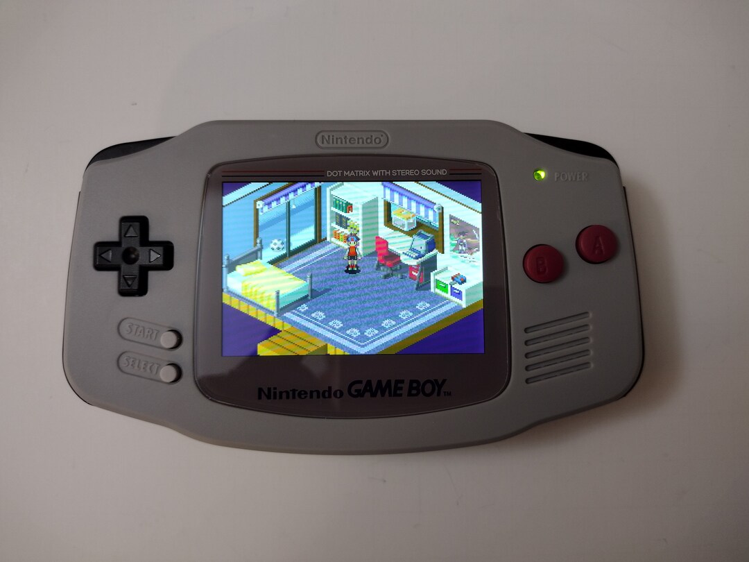 Nintendo Gameboy Advance GBA W/ IPS LCD Screen, Audio Amp, Custom ...