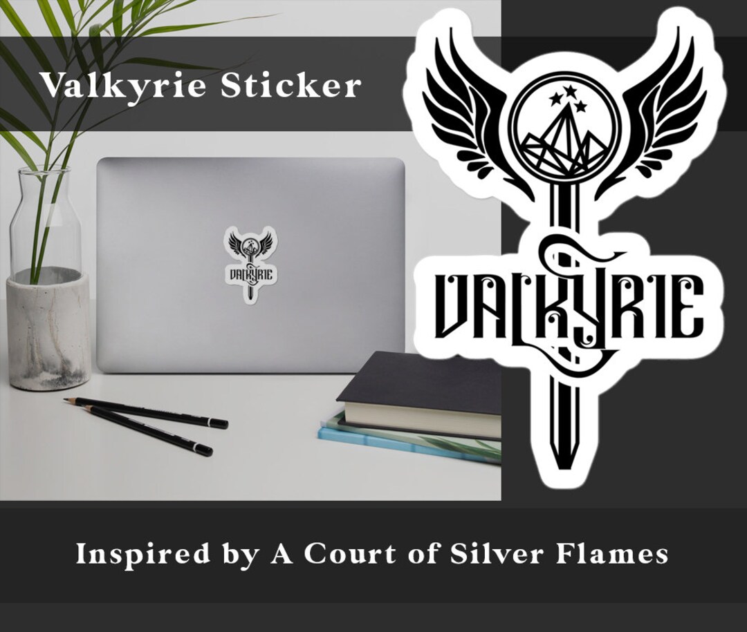 Velaris Valkyrie Sticker Inspired by A Court of Silver Flames - Etsy