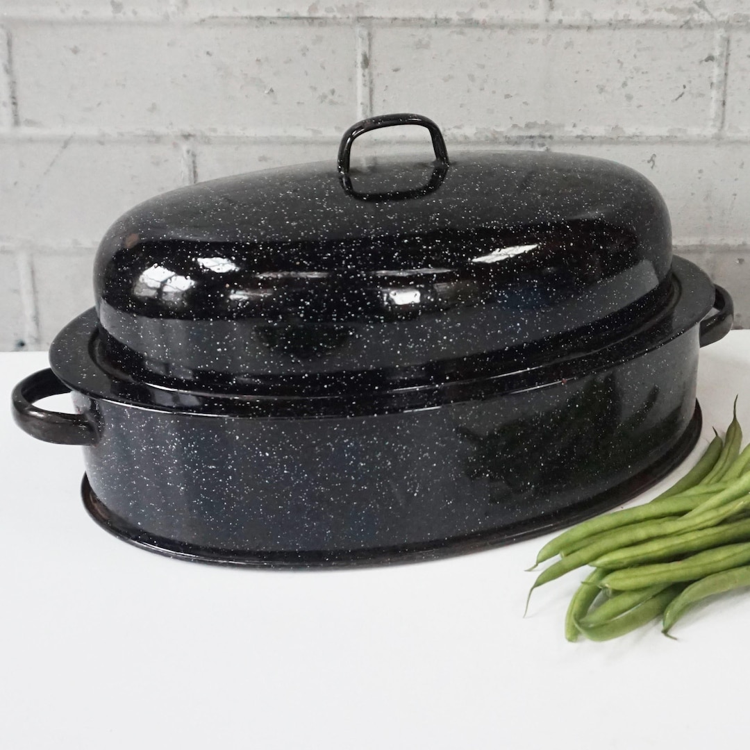 Savory JR French Roasting Pan / Enamelware / Single-sized Covered ...