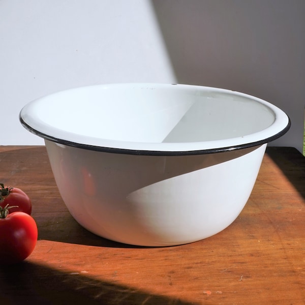 Enamelware Bowl - Etsy
