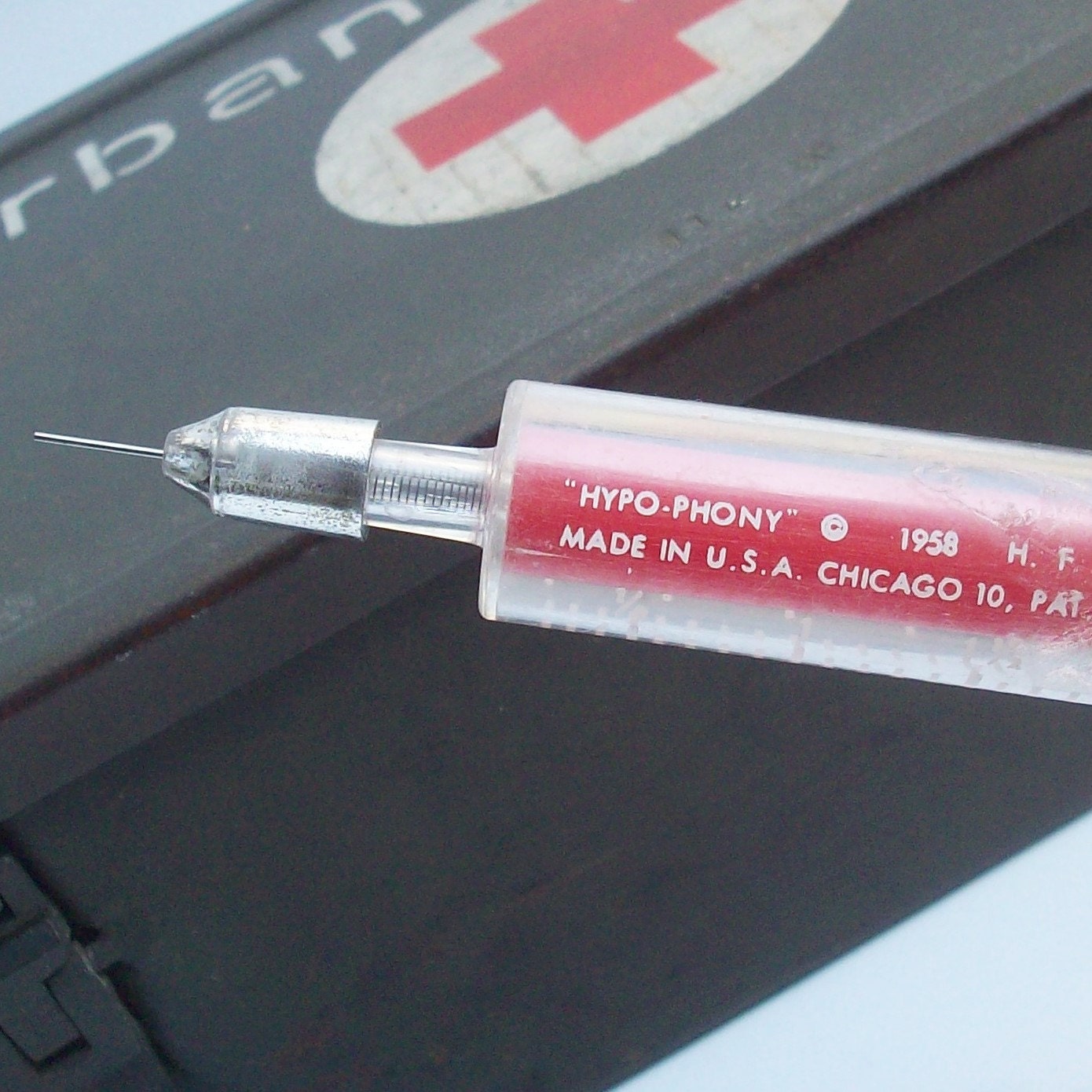 Vintage Hypo-phony / 1958 / Joke From the Past / Fake Needle | Etsy