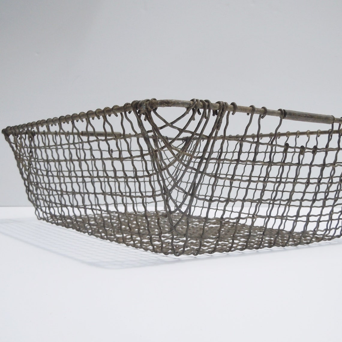 Wire Tray / Large Metal Tray with Handles / Beautiful | Etsy