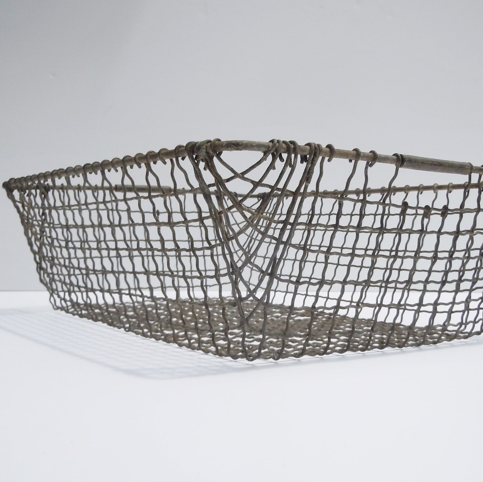 Wire Tray / Large Metal Tray With Handles / Beautiful - Etsy