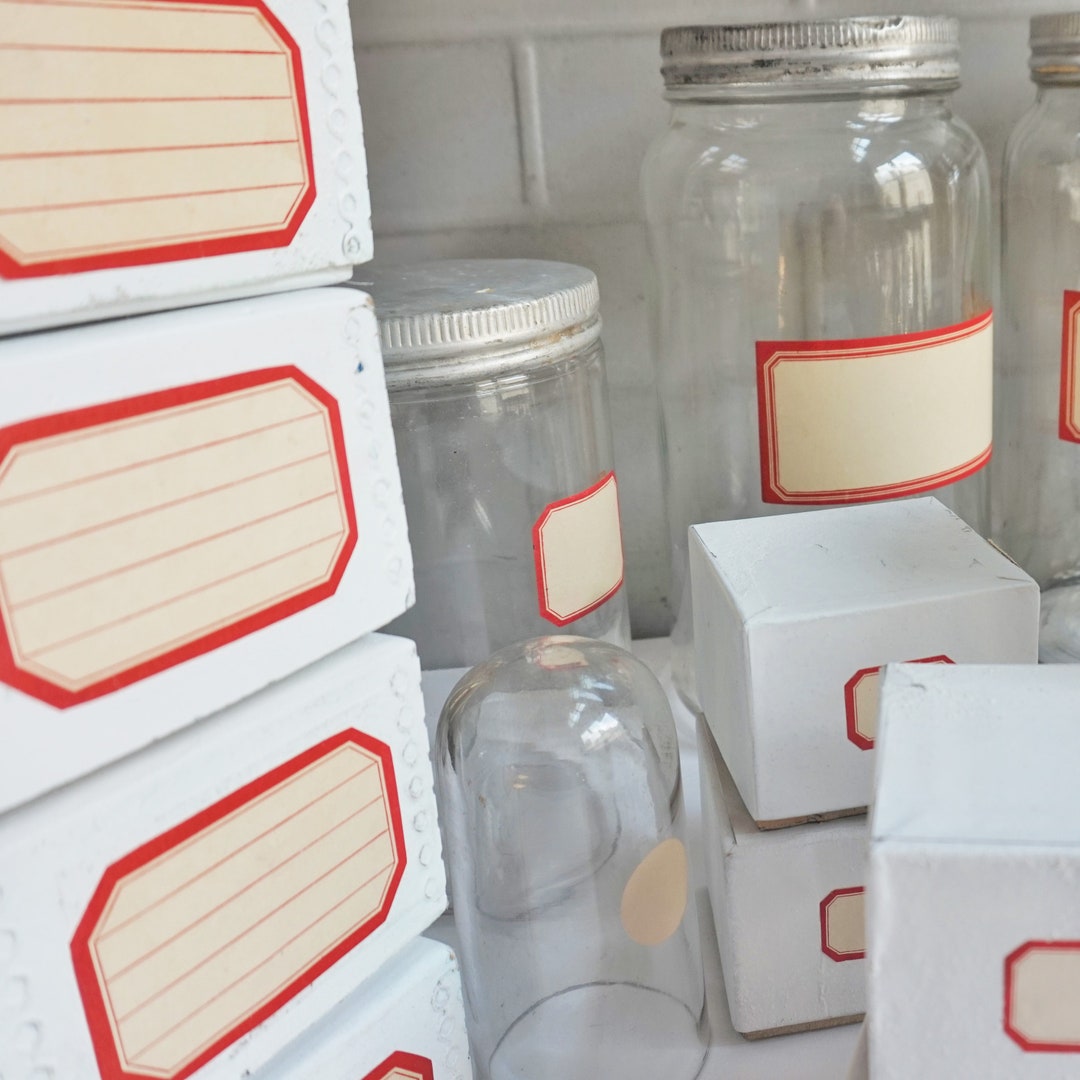 Labels / Authentic Vintage / Old/new Stock Labels From the 1950's / 10 ...