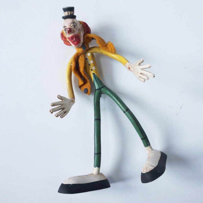 Schleich Bendable / Clown Biegefiguren / West Germany Made | Etsy UK