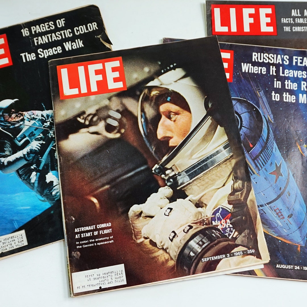 Life Magazine Space Program - Etsy