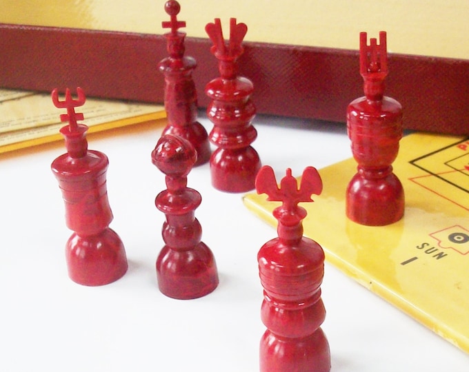 Antique Vintage Helios Board Game / Rare Survivor / All Original ...