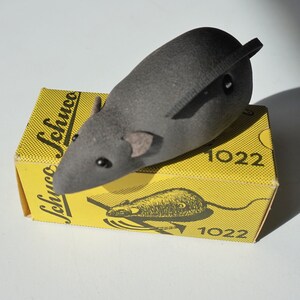 Antique Schuco Wind up Mouse / Vintage Joke / Fake Mouse / Mom Trick ...