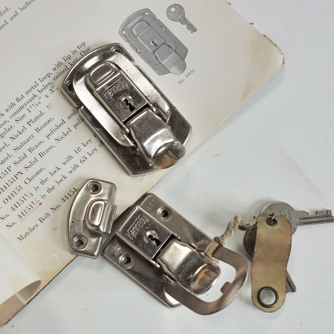 Locks / Authenic Relic / Chrome / Working Lock and Original Key ...
