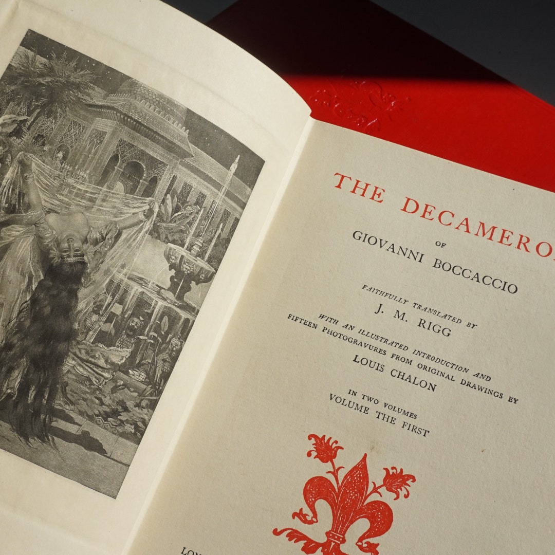 Plague Stories / the Decamaron of Giovanni Boccaccio / what to Eat ...