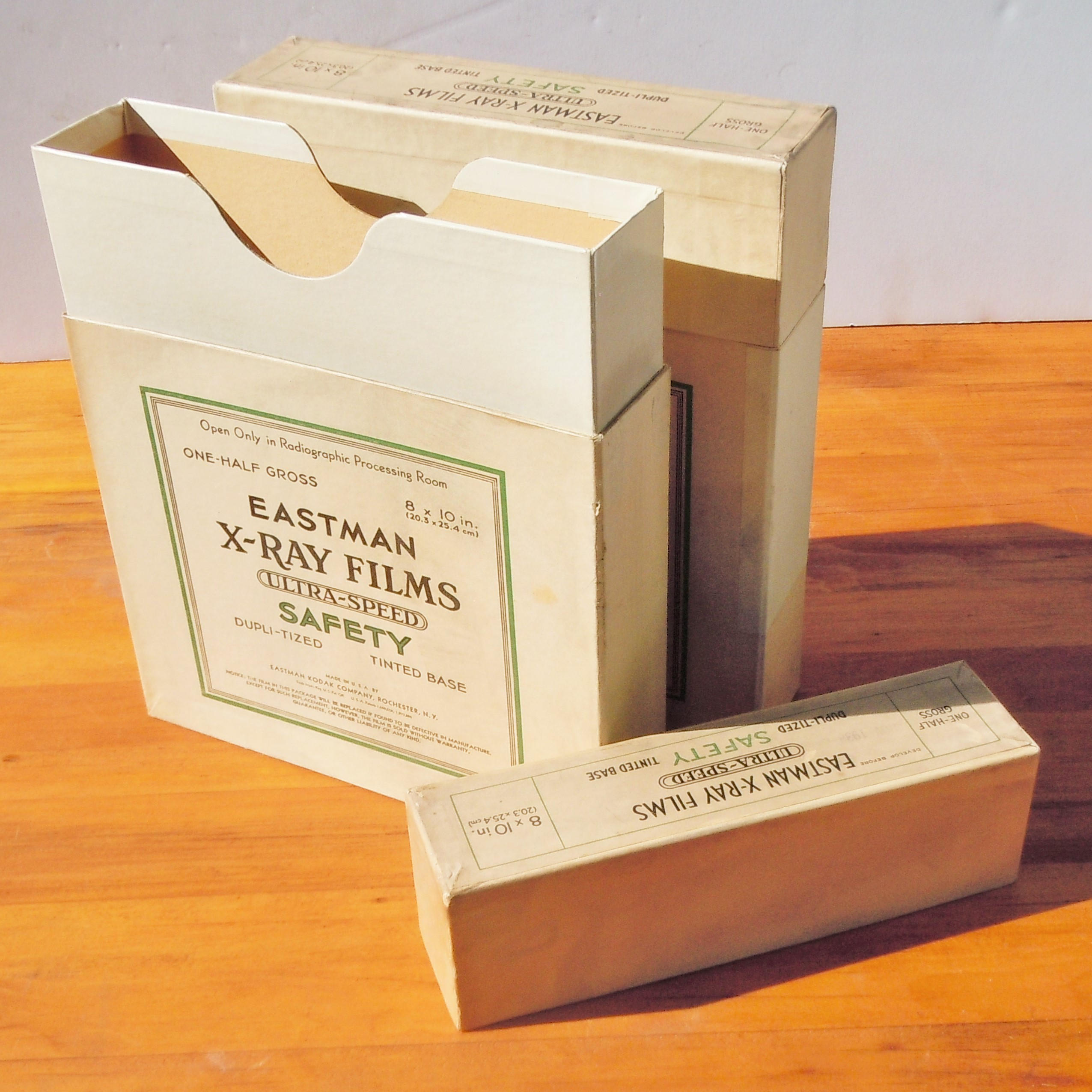 Eastman X-ray Films / 2 Photo Film Boxes From the 1940's / - Etsy