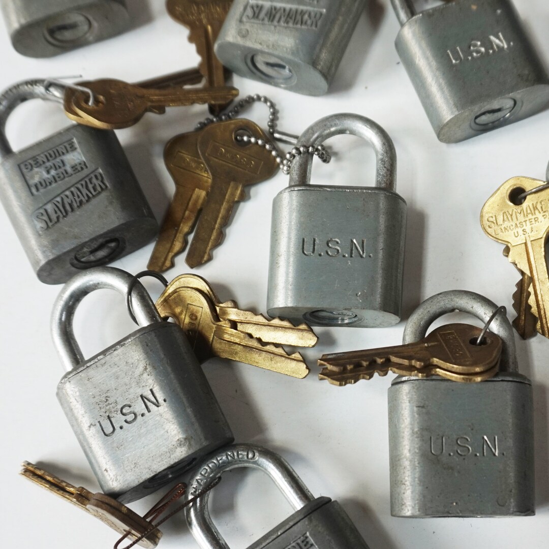 Lock With 2 Keys / Old New Stock Locks / Authentic Little-used - Etsy