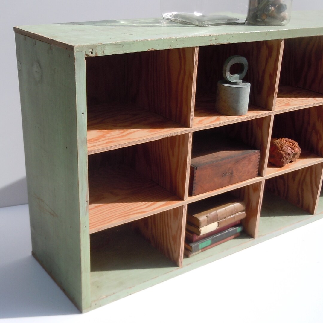 Cubby Hole Cupboard / Storage Organization / Display Shelf / Industrial ...