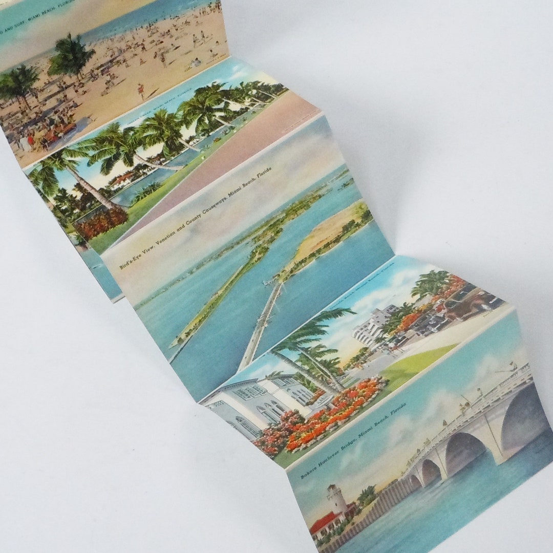 Vintage Photos of Miami Florida / Postcards From the - Etsy