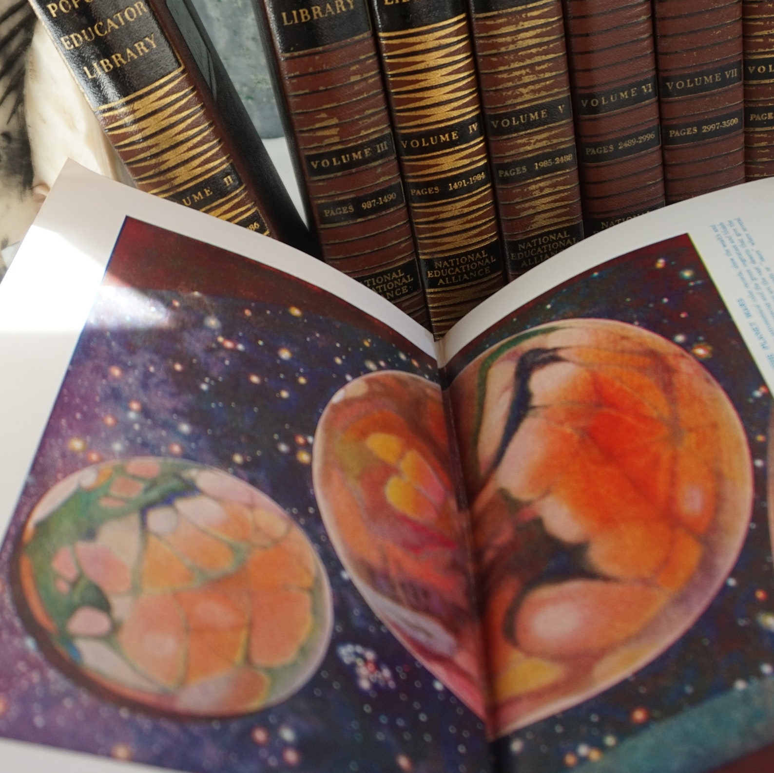 Popular Educators Library / 10 Volumes / Beautiful Library of - Etsy