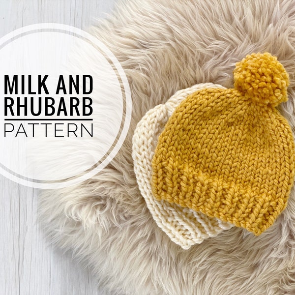 Chunky Beanie Knitting Patterns - Etsy