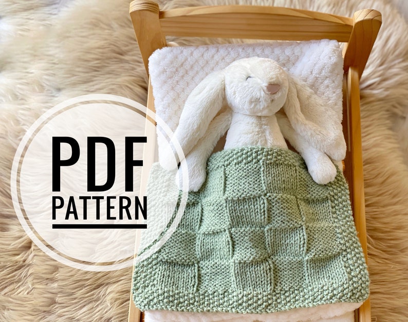 Roman PDF Doll Blanket Knitting Pattern - Toy Blanket, Knitting Pattern ...
