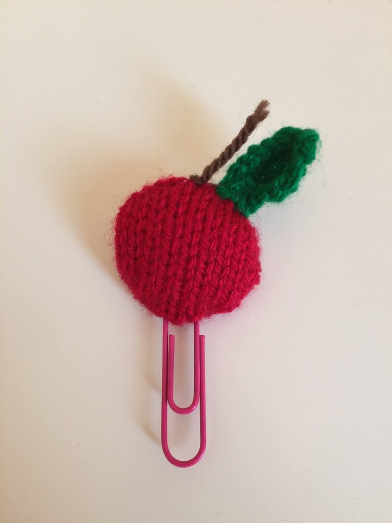 Teacher Gift - Paper Clip - Fruit Paperclip - Handmade - Small Gift ...