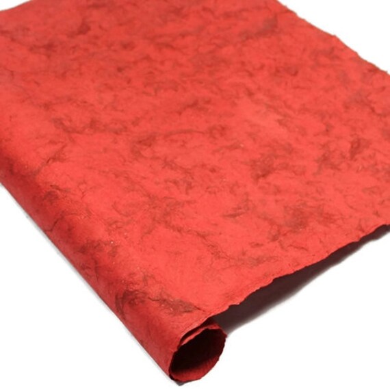 HUUN Mayan Paper SCARLET | Etsy