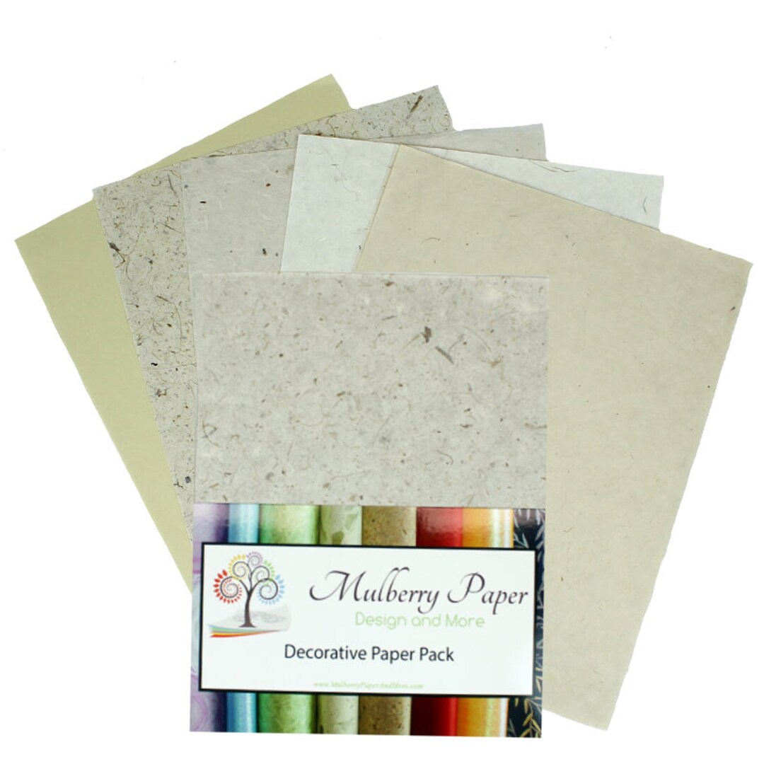 Assorted Naturals Paper for Arts Crafts and Scrapbooking 10 - Etsy