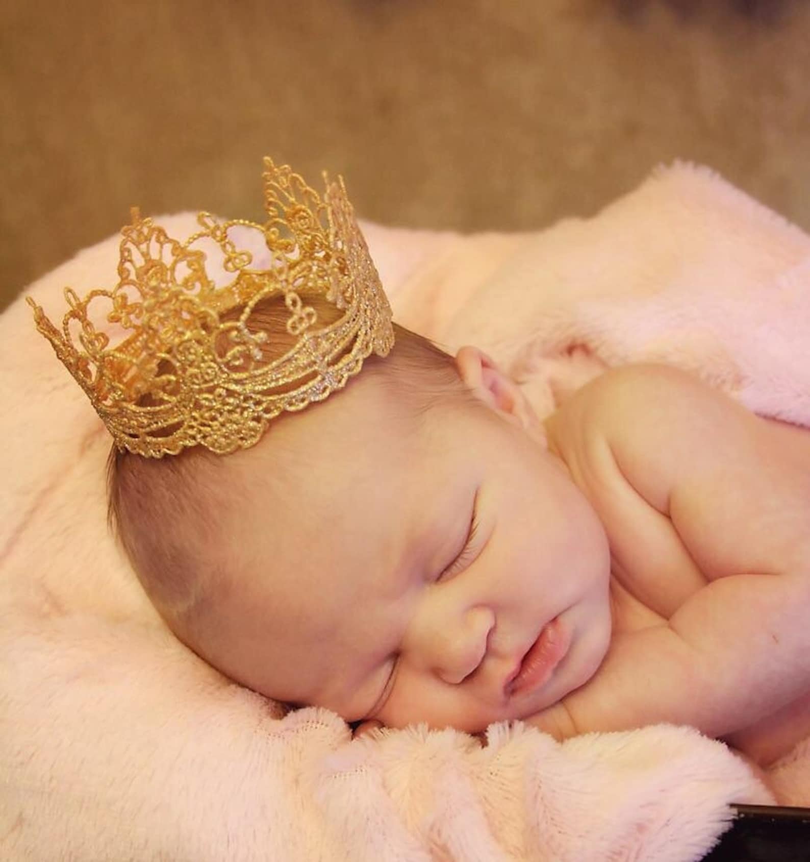 AZLYN CROWN Dainty Crown Gold Crown Newborn Crown Newborn - Etsy