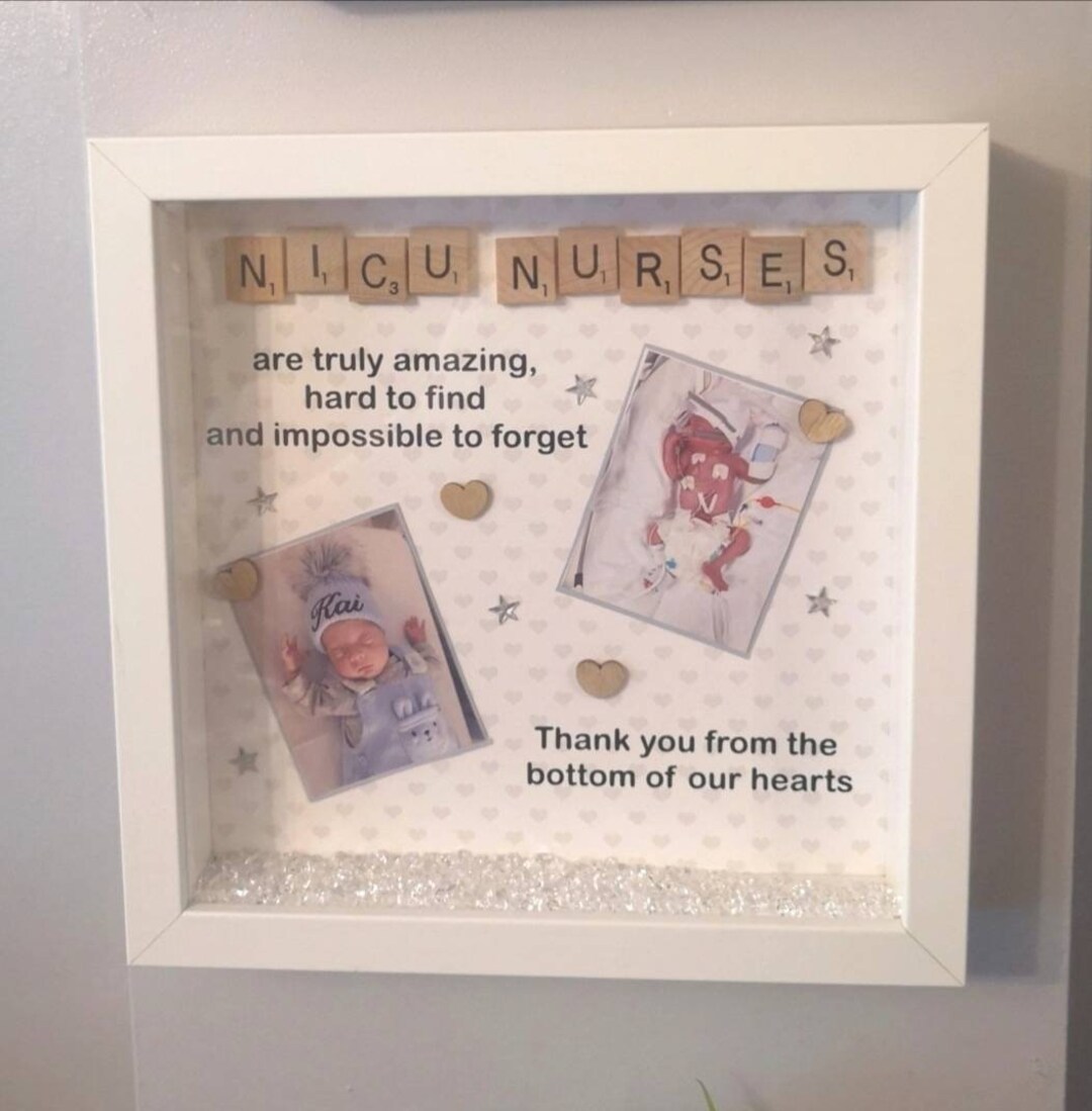 Thank You NICU / SCBU /MIDWIVES Personalised Photo Frame Gift - Etsy