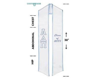 Alpha Chi Omega Sorority Graduation Stole / Graduation Sash | Etsy