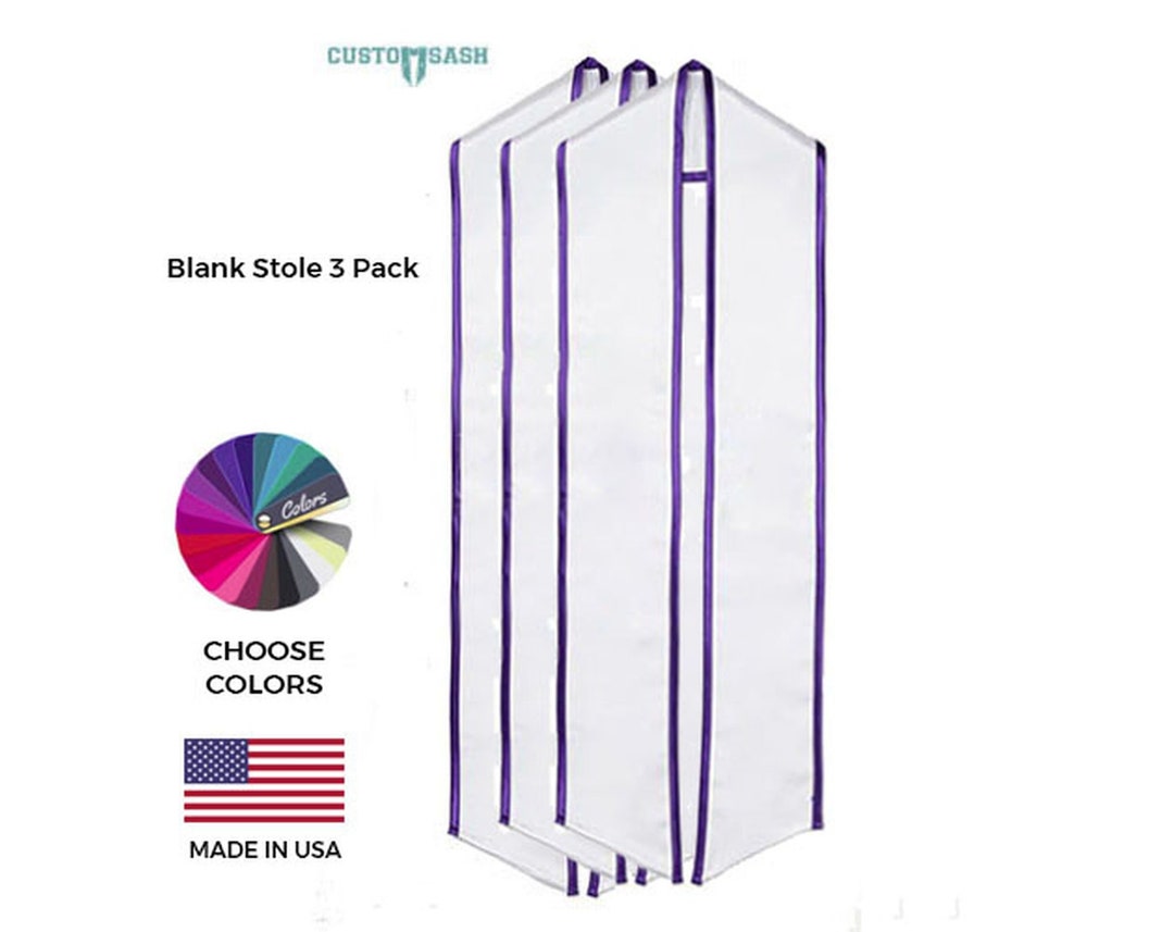 BLANK SASH Pack of 3 - Etsy