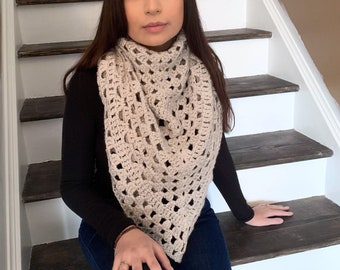 Mexican Blanket Open Scarf Traditional Scarf Made Out of - Etsy