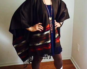 Native American Poncho | Etsy