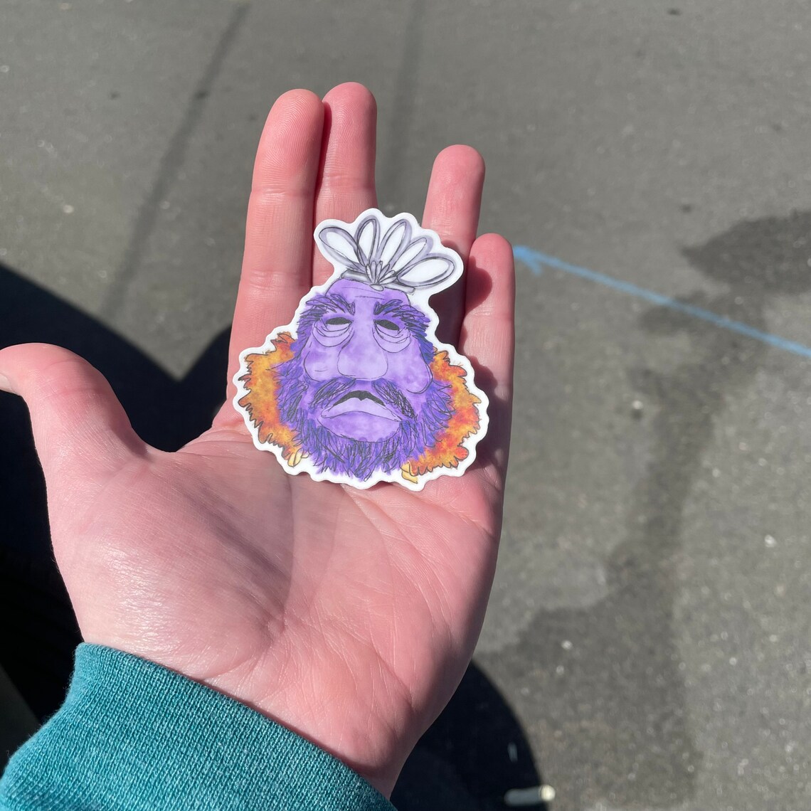 Pa Gorg Fraggle Rock Inspired Vinyl Sticker | Etsy