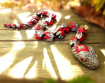 Polymer clay snake | Etsy