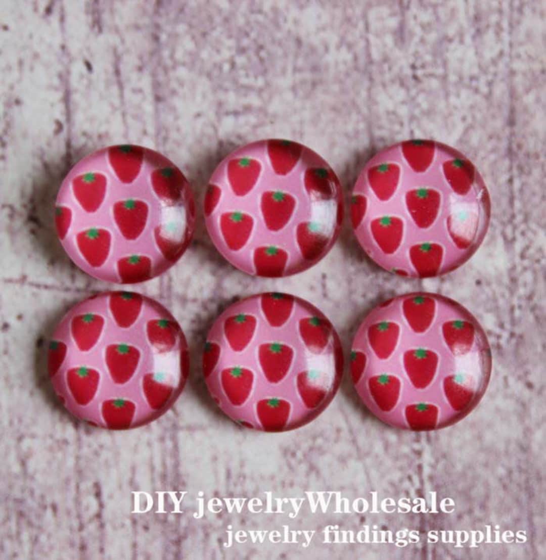 10pcs 12mm Handmade Photo Glass Cabochon - and Can Do 10mm 14mm 15mm ...