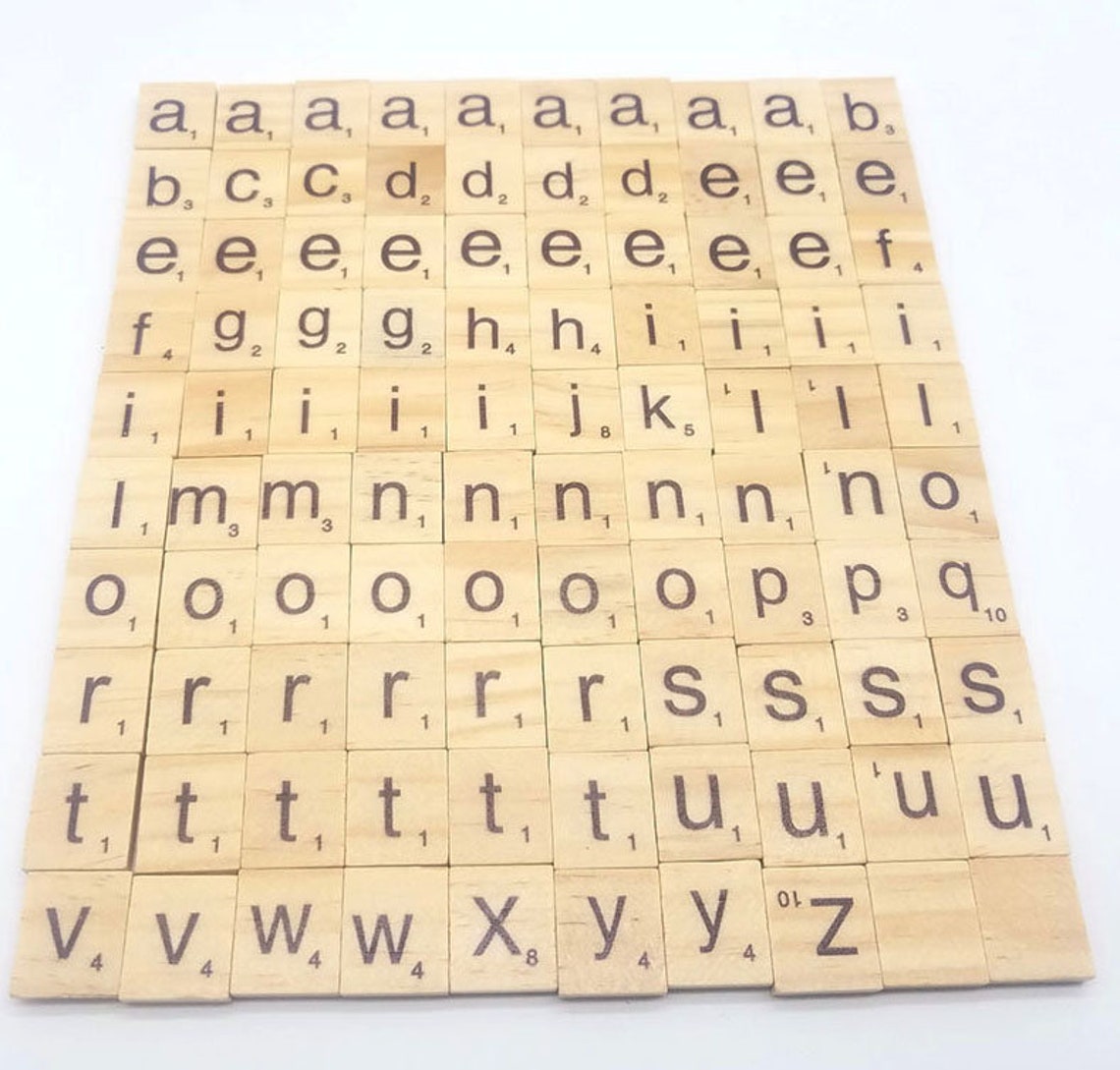 18mmx20mm DIY Wood 26 English Letters Wooden Numbers Mixed - Etsy