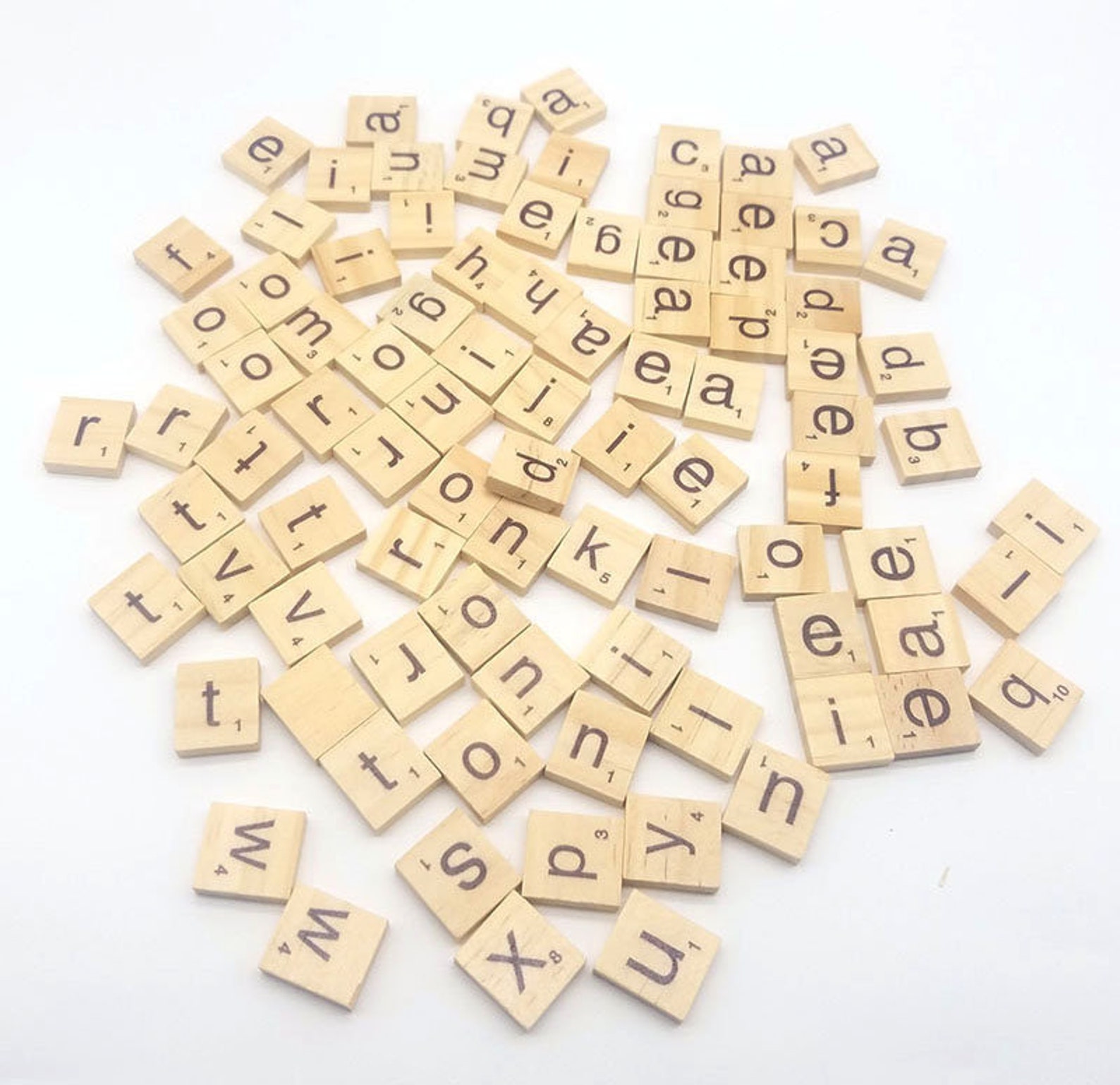 18mmx20mm DIY Wood 26 English Letters Wooden Numbers Mixed - Etsy