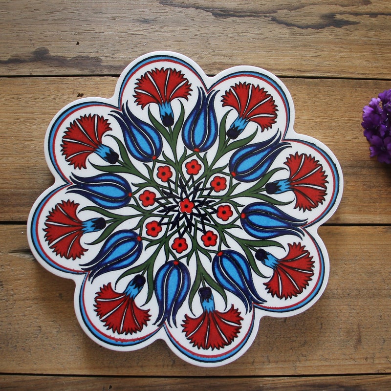 Ceramic Trivet - Etsy