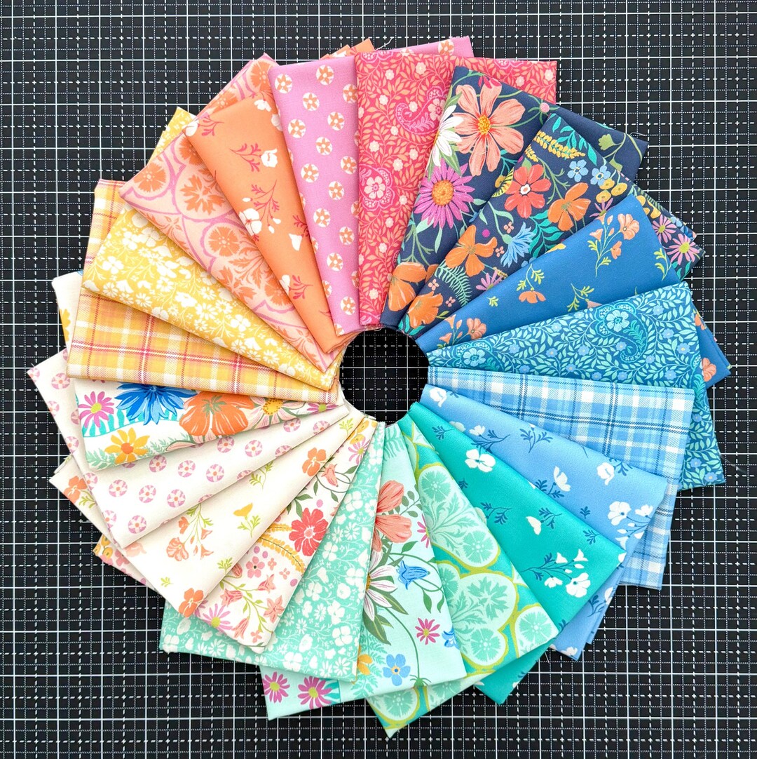 Cannon Beach Fat Quarter Bundle by Crystal Manning for Moda Fabrics 20 ...