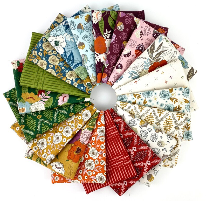 Slow Stroll Fat Quarter Bundle by Fancy That Design House for - Etsy