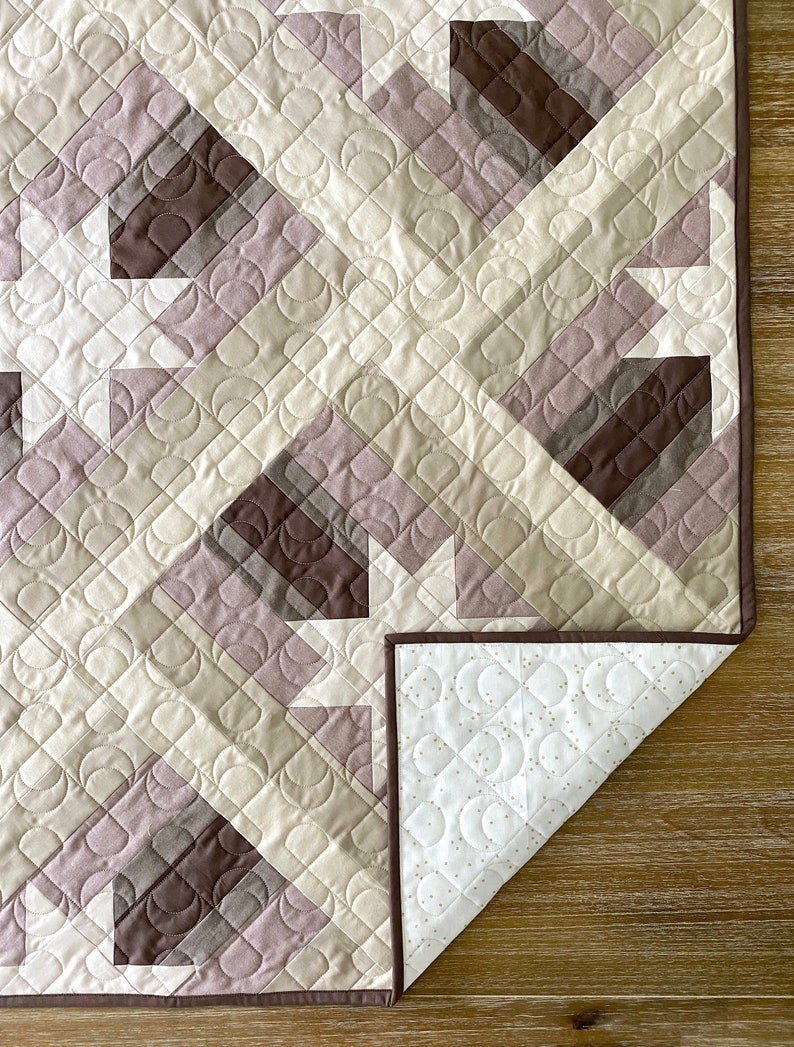 Neutral Slanted Star Quilt Kit - Mandi Persell of Sewcial Stitch Kit ...