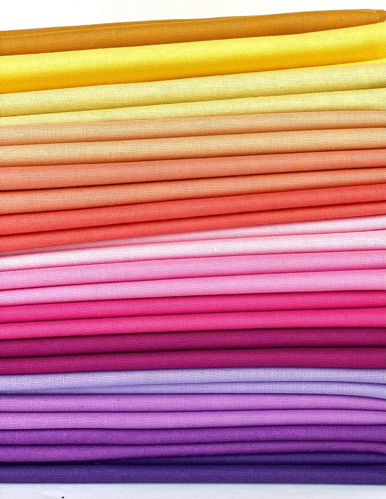 Sunset Riley Blake Confetti Cotton Solid Half Yard Bundle Custom ...