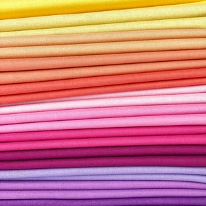 Sunset Riley Blake Confetti Cotton Solid Fat Quarter Bundle Custom ...