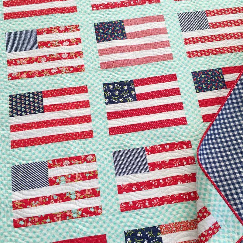 Red White and Blue Patterns - Etsy
