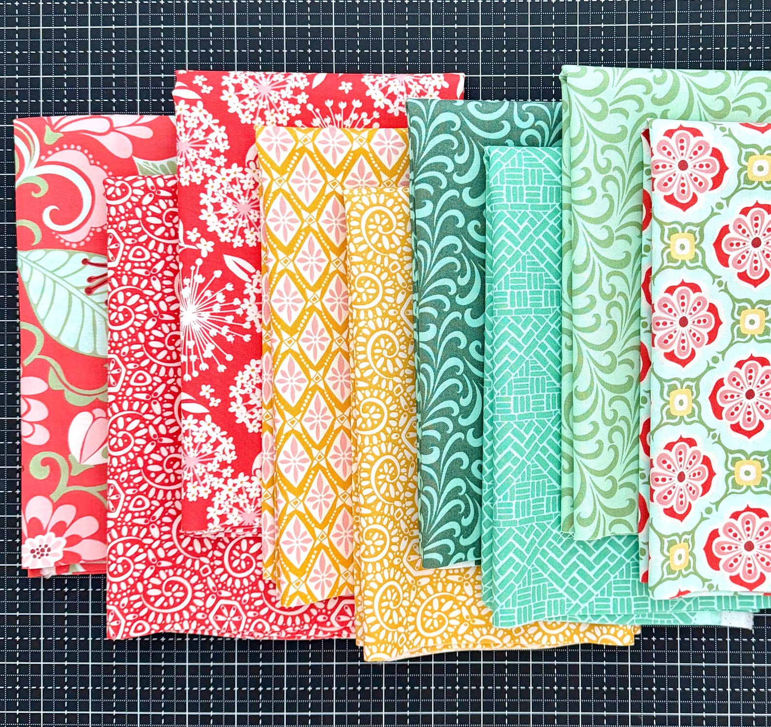 Tango Half Yard Bundle by Kate Spain for Moda Fabrics 9 Half Yards - Etsy