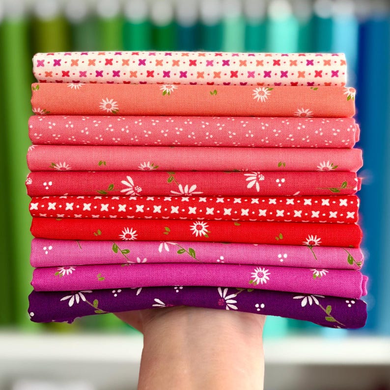 Sincerely Yours Fat Quarter Bundle by Sherri and Chelsi for Moda 10 Fat ...