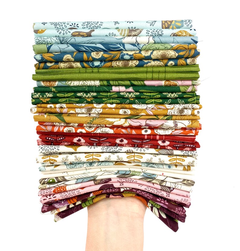 Slow Stroll Fat Quarter Bundle by Fancy That Design House for - Etsy